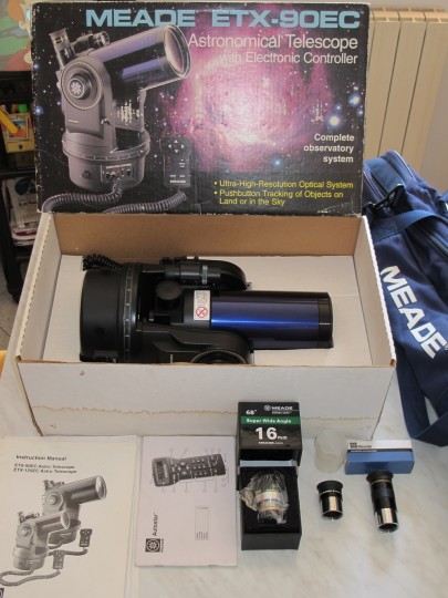 VENDO: Telescopio Meade ETX 90EC + oculari | Astrosell