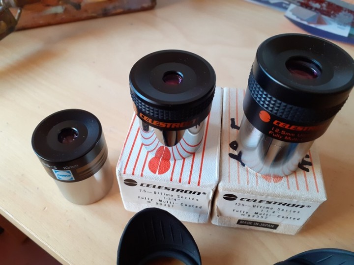 VENDO: Plossl Ultima 12,5mm 10mm e 7,5mm come Nuovi | Astrosell