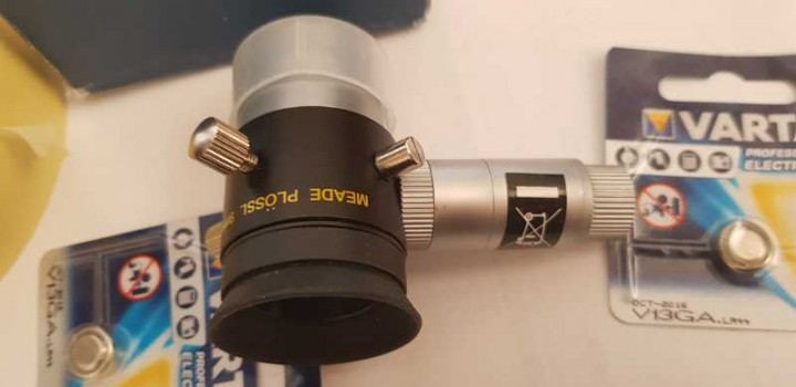 VENDO: Meade 9mm reticolo illuminato usb | Astrosell
