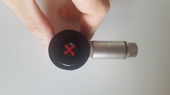 VENDO: OCULARE CROSSAIM 12.5mm con reticolo illuminato | Astrosell