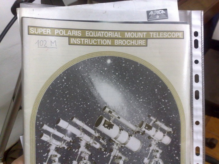 VENDO: Vixen 102 M, montatura Super Polaris e treppiede HAL 130 | Vixen | Astrosell