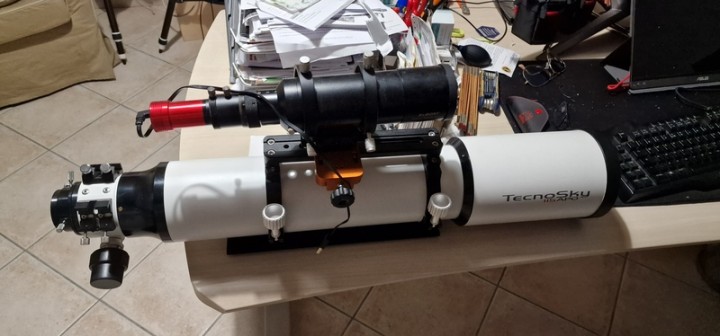VENDO: Rifrattore Tecnosky 115/800 v3 con valigia | Astrosell