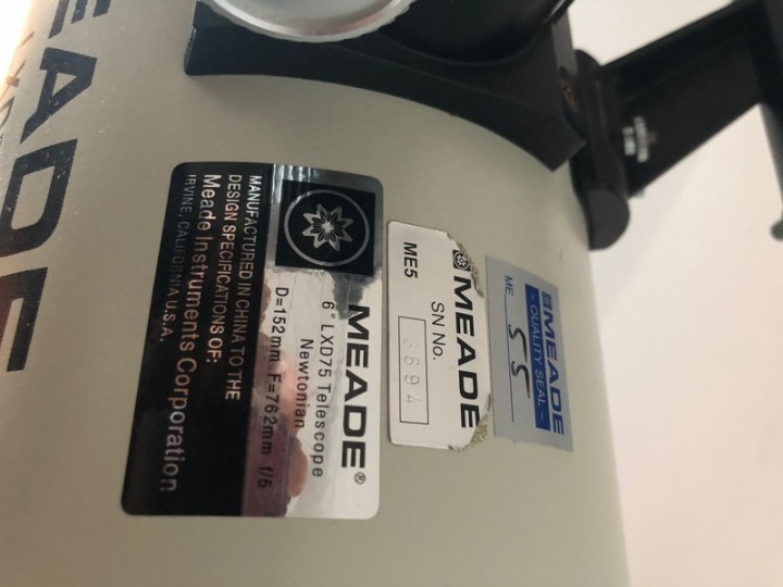 VENDO: Meade LXD75 | Astrosell