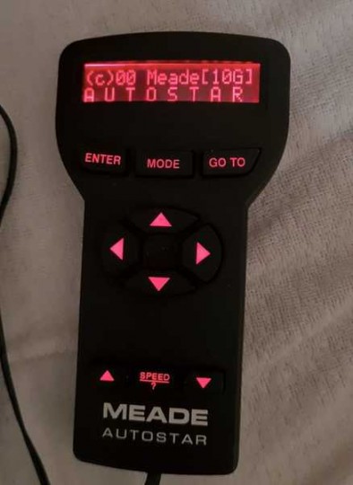 VENDO: Telecomando MEADE AUTOSTAR #494 GERMAN | Astrosell