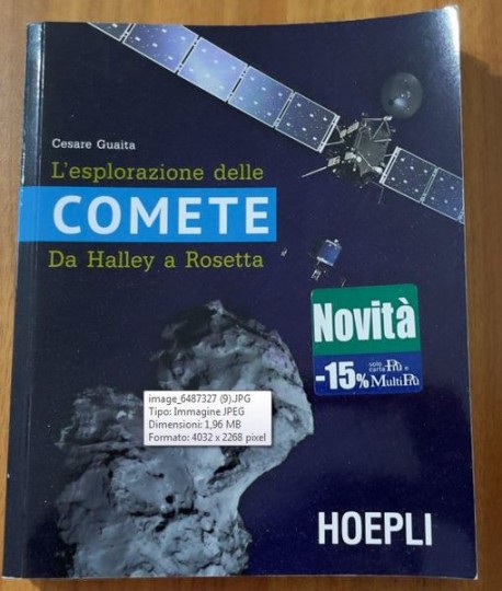 VENDO: Libro di Cesare Guaita l'esplorazione delle COMETE da Halley a ...