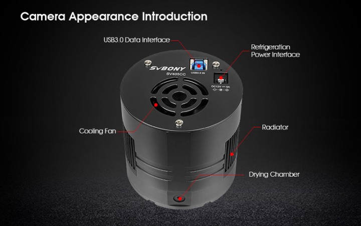 VENDO: Camera astronomica raffreddata svbony sv405cc imx294 simile alla ...