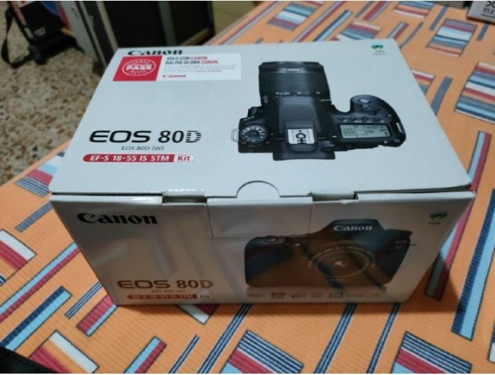 VENDO: Canon EOS 80D EF-S 18-55 IS STM KIT + ACCESSORI Reflex Digitale ...