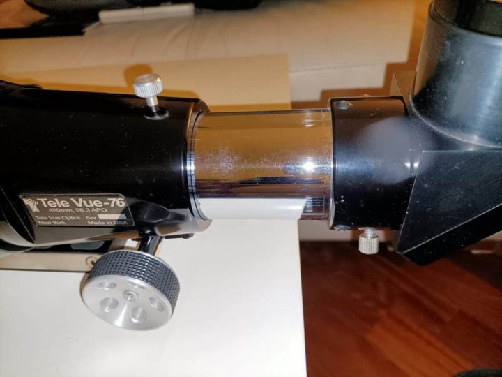 SCAMBIO: Scambio TeleVue 76 completo di accessori con montatura AZ/EQ ...