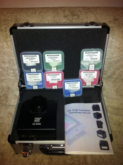 SCAMBIO: Moravian G2-8300M FW CCD KAF-8300 con Atik 383 colore | Astrosell