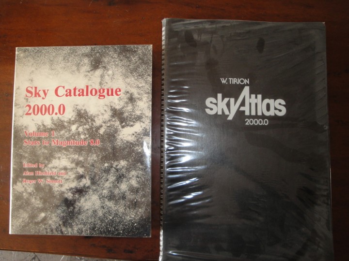 VENDO: Sky Atlas 2000.0 e Sky Catalogue 2000.0 | Astrosell