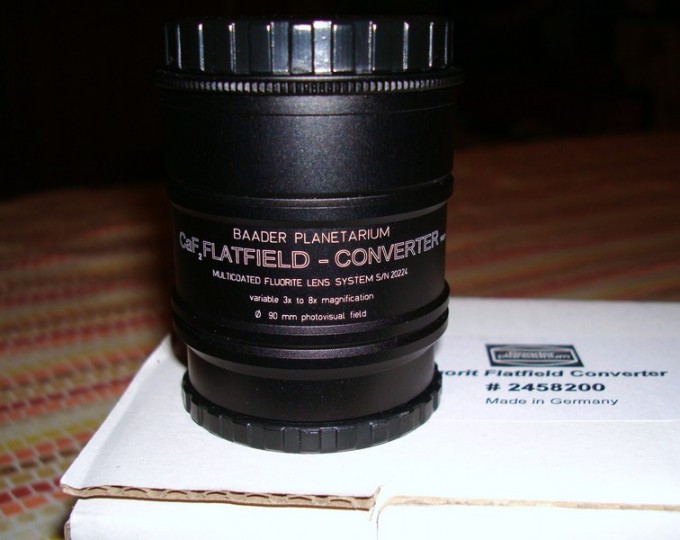 VENDO: Baader FFC (Fluorite FlatField Converter) da 3x a 8x a campo ...