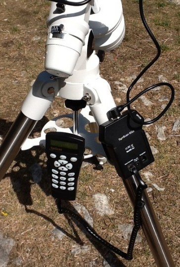 VENDO: Montatura EQ3.2 SynScan Pro (GoTo) con "tubulari in acciaio ...