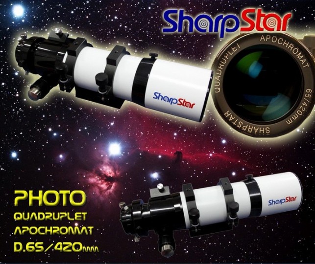 VENDO: SHARPSTAR APO ED 65Q QUADRUPLETTO | Astrosell