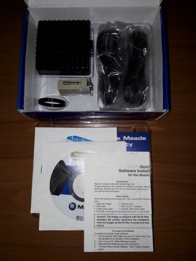 VENDO: CCD Meade DSI II a colori con ventola dedicata | Astrosell